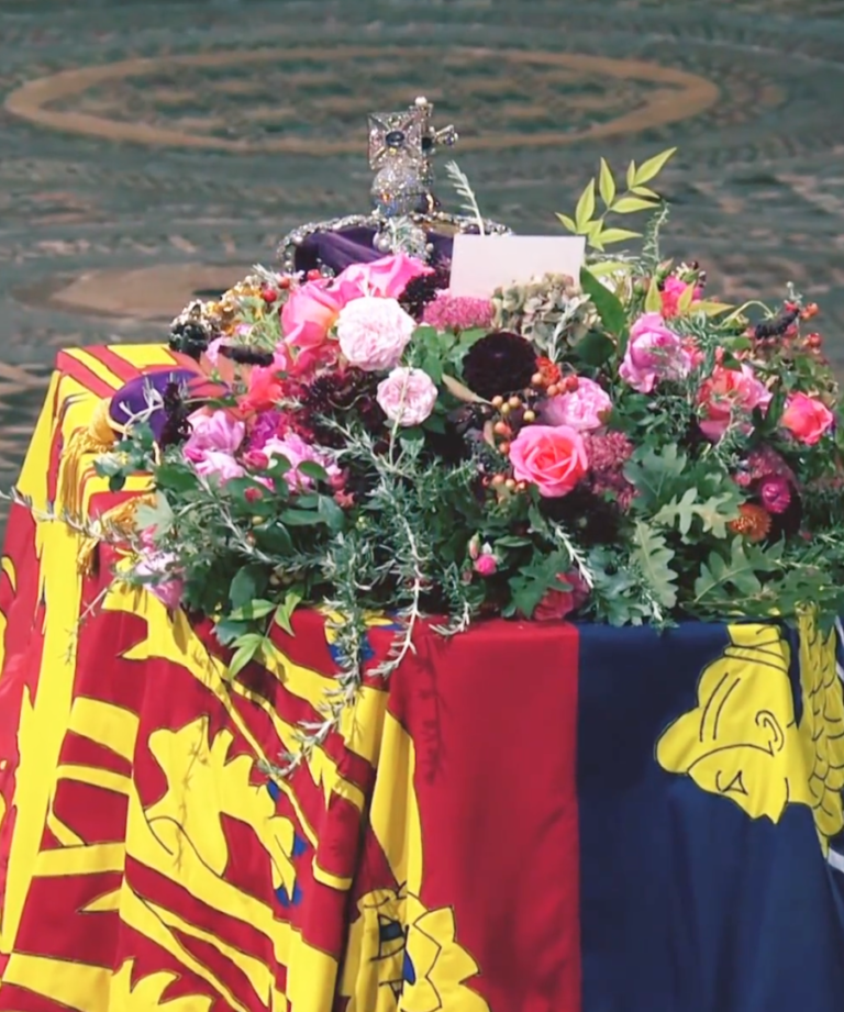 Floral Tributes and Symbolism for Remembering Queen Elizabeth